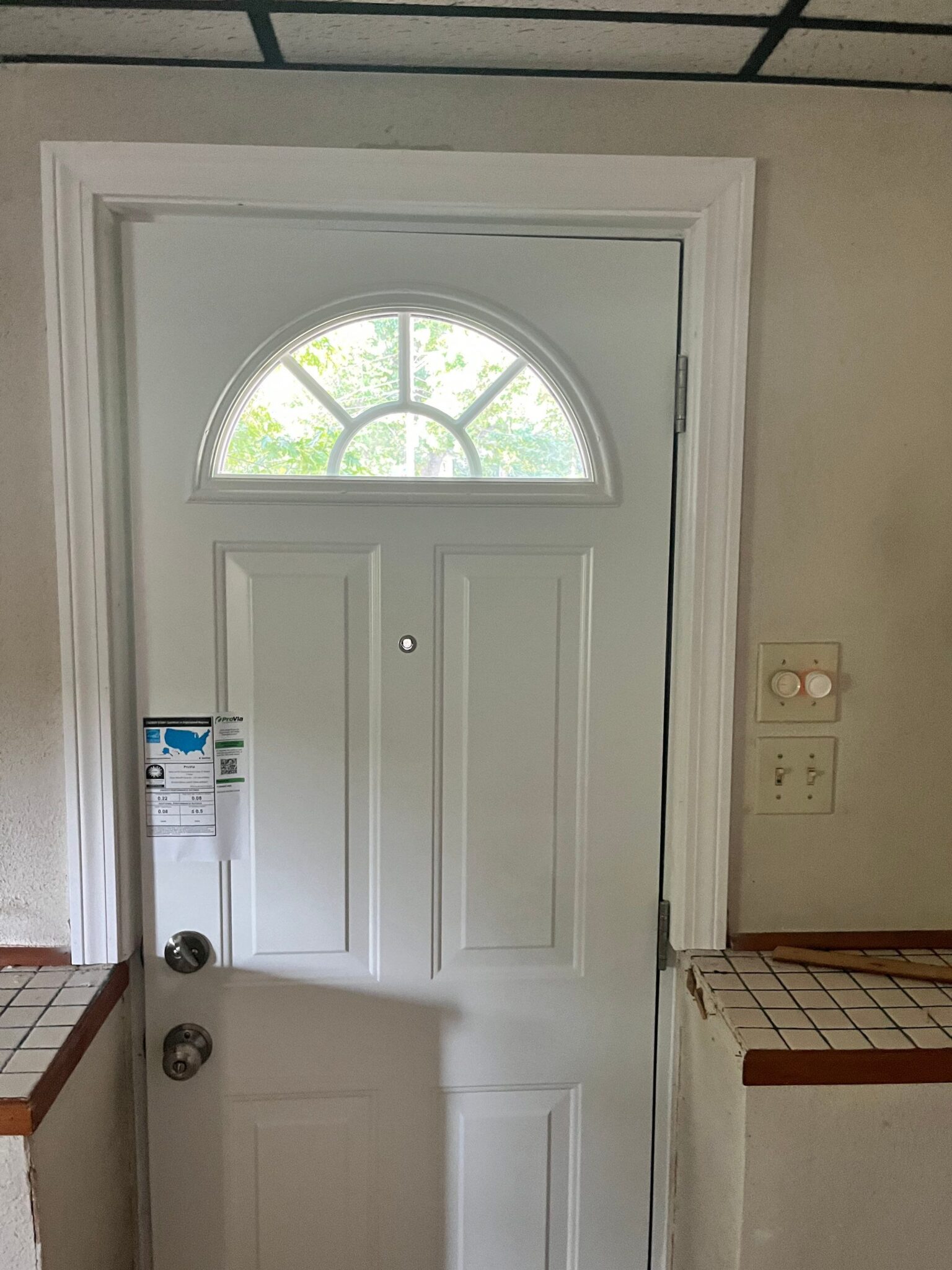 Front Door Project in Swampscott MA Before and After